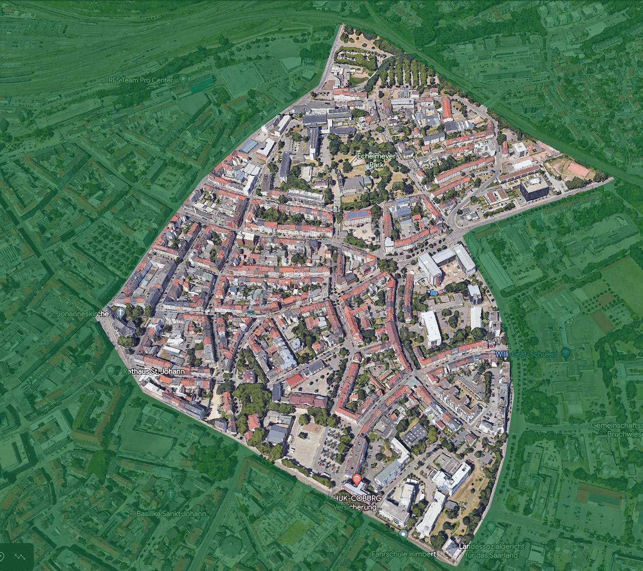 Strassen im Nauwieser Viertel nach Strassenverzeichnis 1/2023. Strassen ...